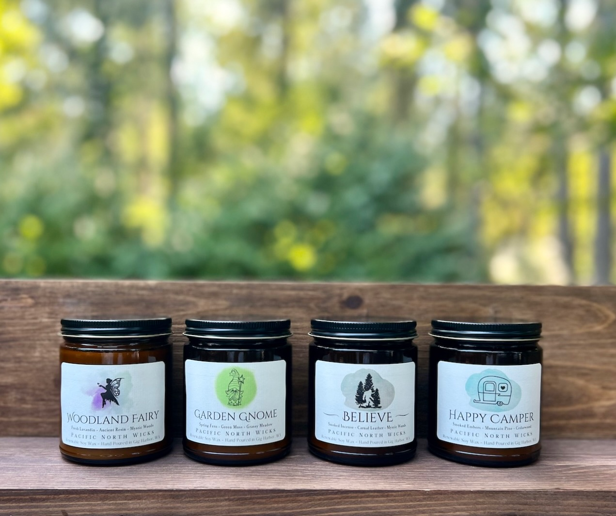 PNW Spirit Collection Candles – Pacific North Wicks